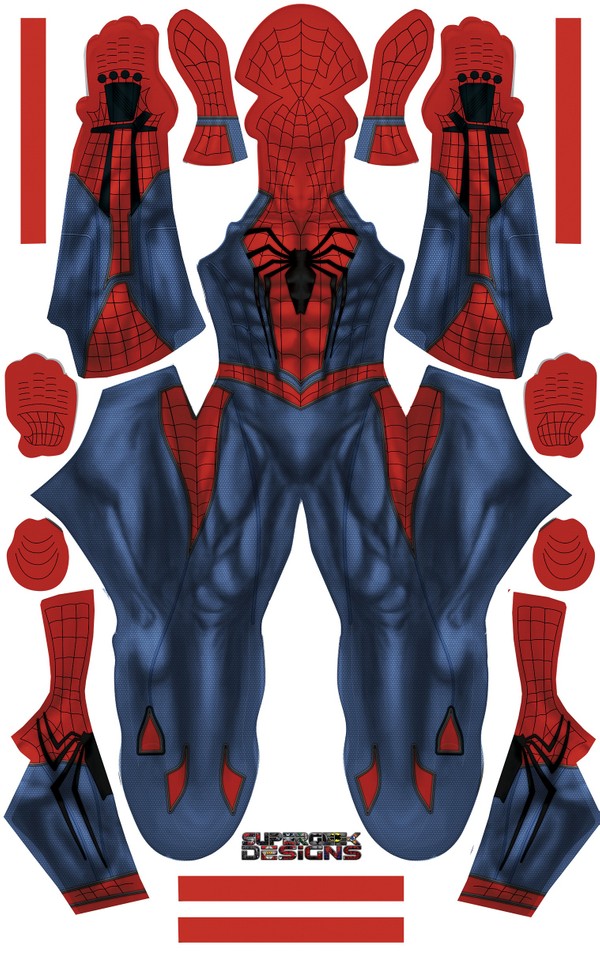 THE AMAZING SPIDERMAN 2 pattern file (updated muscle b - SUPERGEEK DESIGNS