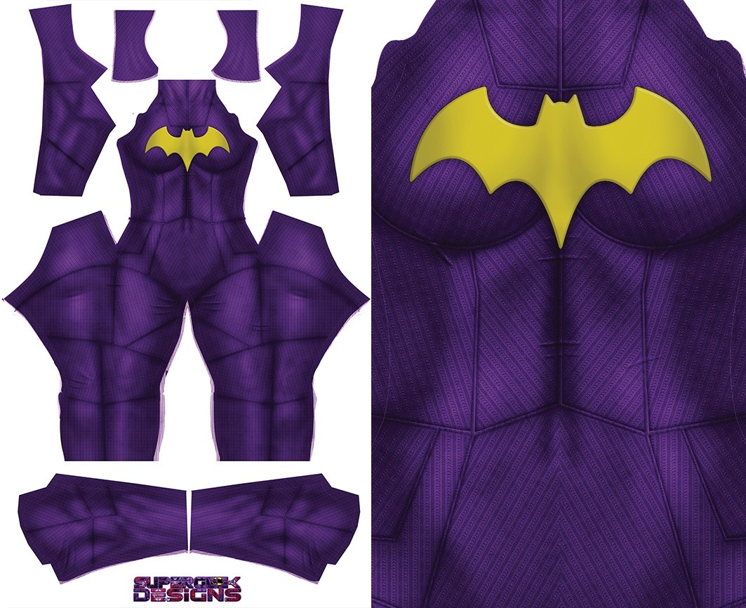 BATGIRL pattern file - SUPERGEEK DESIGNS