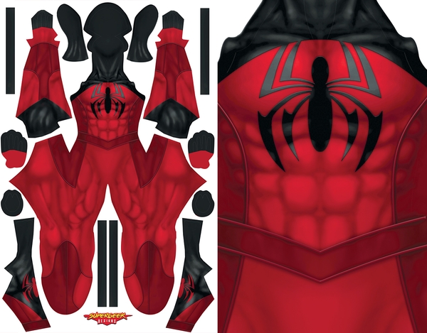 THE AMAZING SPIDERMAN 2 pattern file (updated muscle b - SUPERGEEK DESIGNS