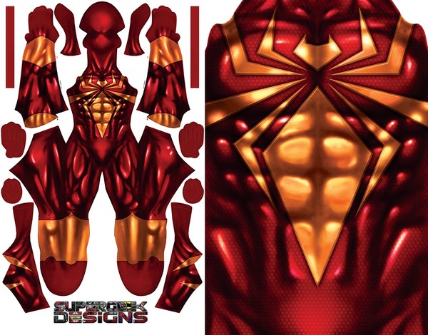 FEMALE SPIDER-MAN pattern file - SUPERGEEK DESIGNS