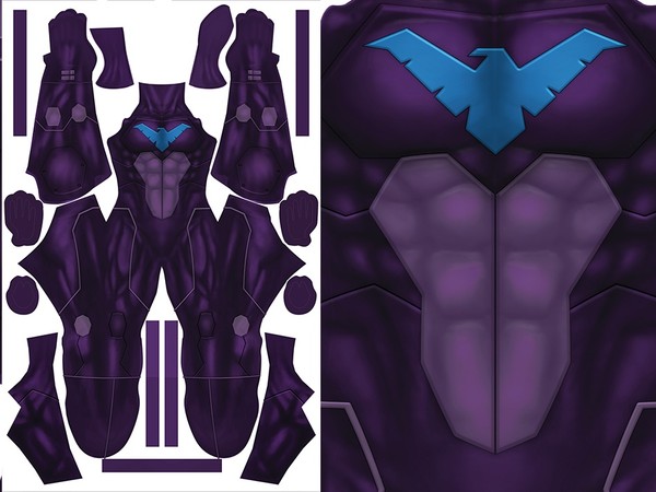 NIGHTWING - SUPERGEEK DESIGNS