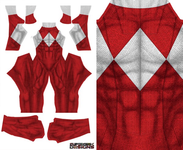 PINK POWER RANGER PATTERN FILE - SUPERGEEK DESIGNS