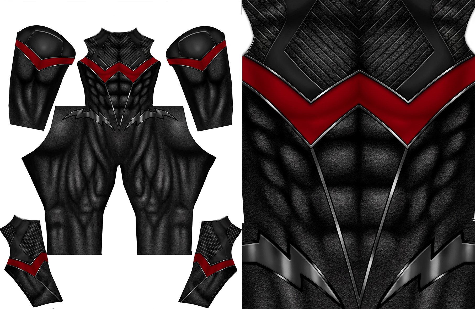 THE AMAZING SPIDERMAN 2 pattern file (updated muscle b - SUPERGEEK DESIGNS