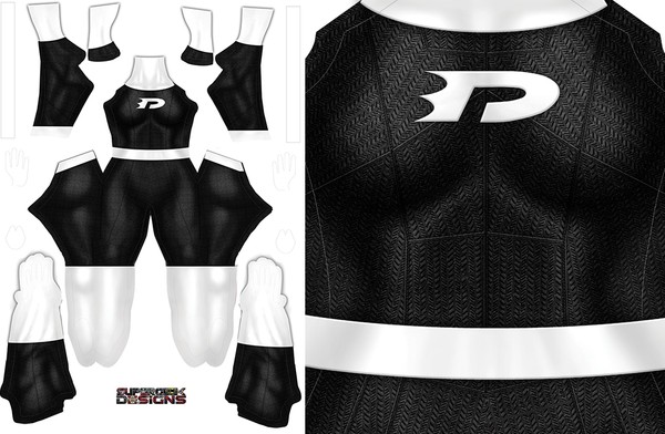 RED JUNGLE FURY RANGER pattern file - SUPERGEEK DESIGNS