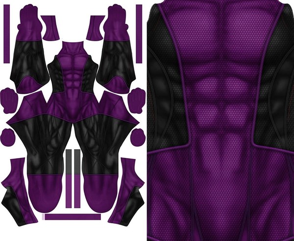 RED ZEO RANGER pattern file - SUPERGEEK DESIGNS