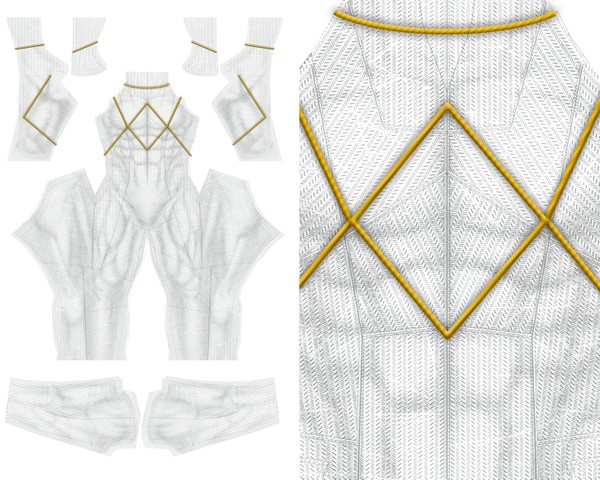 BATMAN REBIRTH (with emblem) pattern file - SUPERGEEK DESIGNS