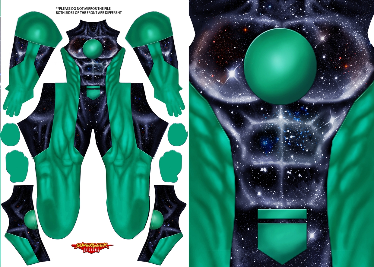 GENIS-VELL KREE (no mask) pattern file - SUPERGEEK DESIGNS