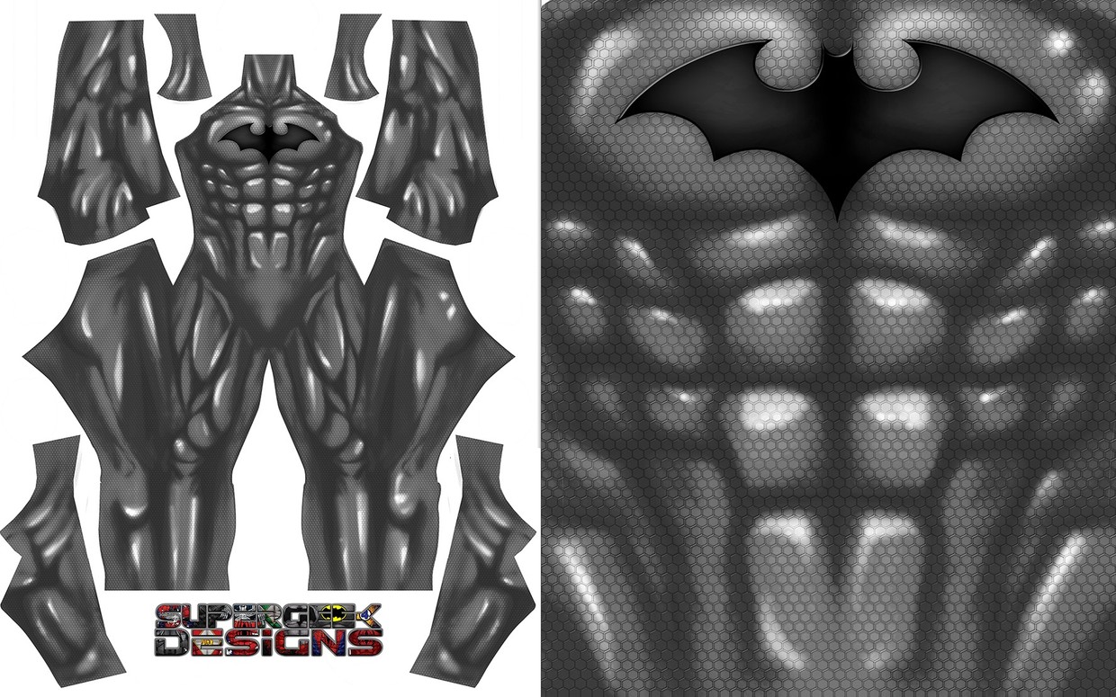 BATMAN (SHINY) pattern file - SUPERGEEK DESIGNS