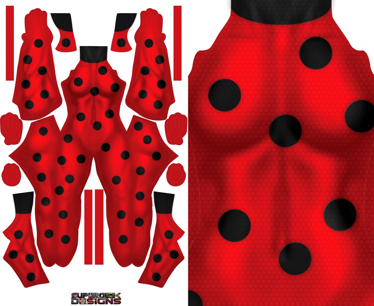 LADYBUG pattern file - SUPERGEEK DESIGNS