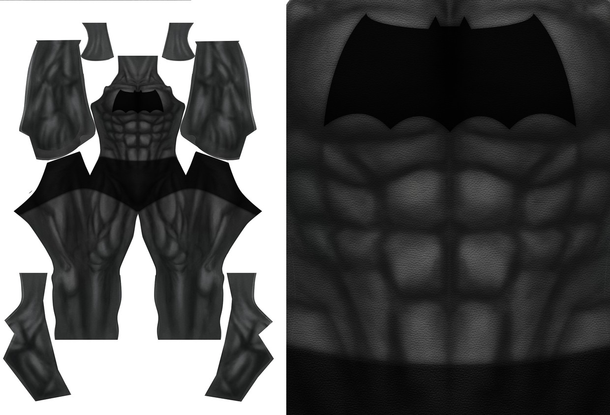 BATMAN DARK KNIGHT RETURNS (version 1) pattern file - SUPERGEEK DESIGNS