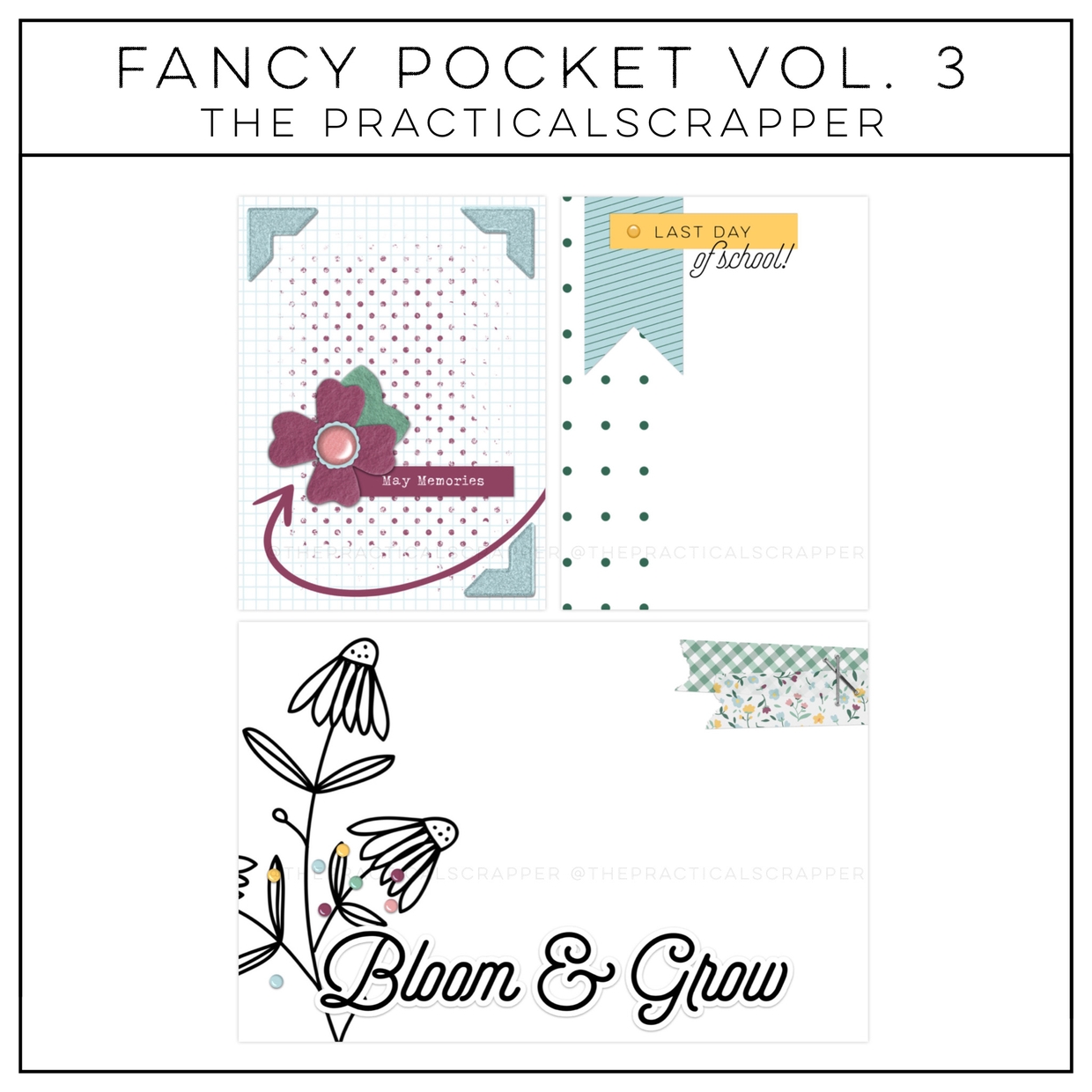 Fancy Pockets Vol. 3 - The PracticalScrapper