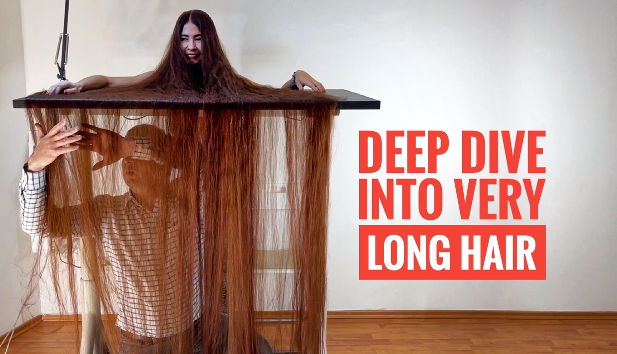 Deep dive into Rapunzel's very long hair - aliia-more