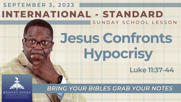 Jesus Confronts Hypocrisy