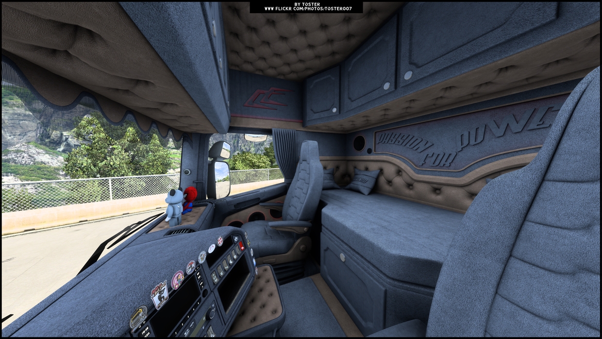 Interior Scania by RJL POWER ETS 2 #33 - TosteR007 Custom