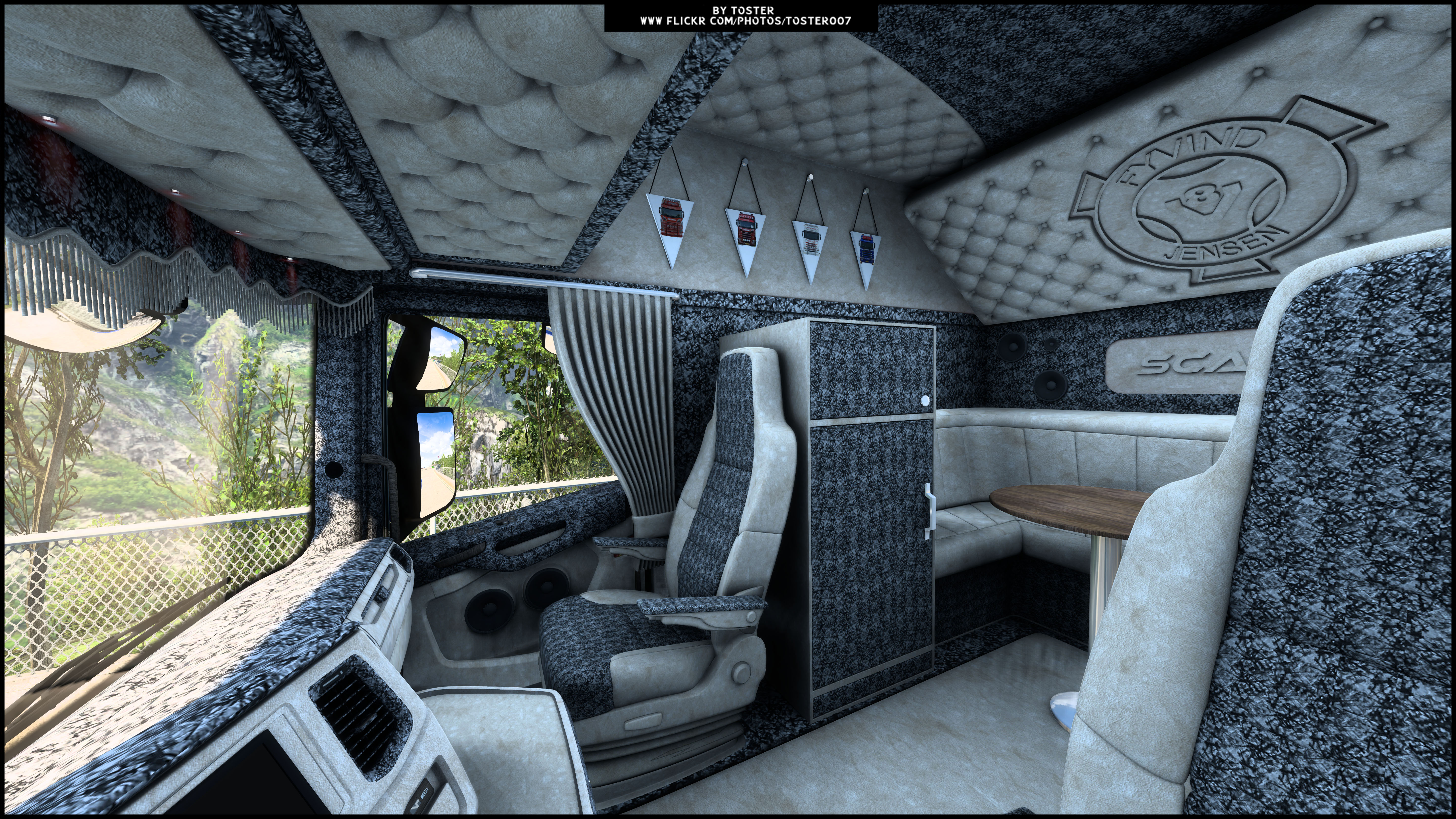 Interior Scania S R Next Gen LONGLINE Fyvind Jensen 1 TosteR007 Custom Interior Scania S R Next Gen LONGLINE Fyvind Jensen 1 TosteR007 Custom