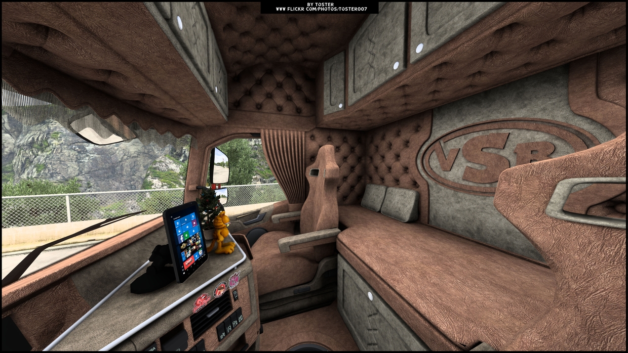 Interior Volvo FH 16 VSB ETS 2 #13 - TosteR007 Custom