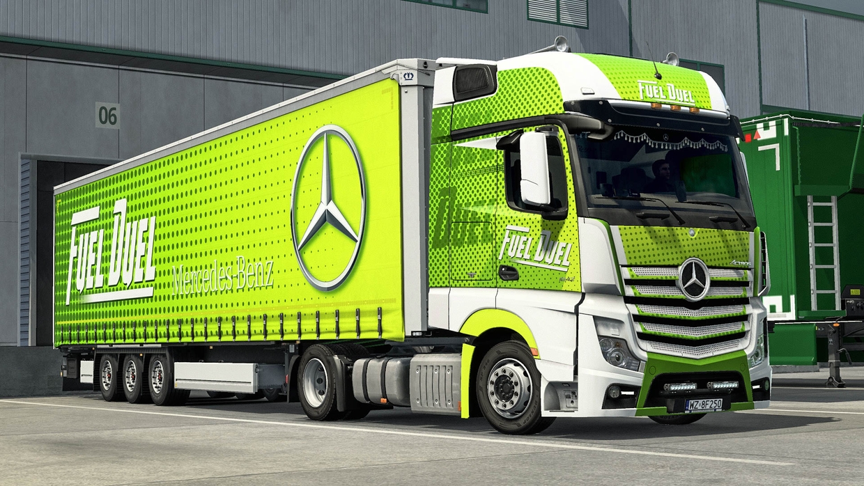 Mercedes Benz Fuel Duel SkinPack ETS 2 - TosteR007 Custom