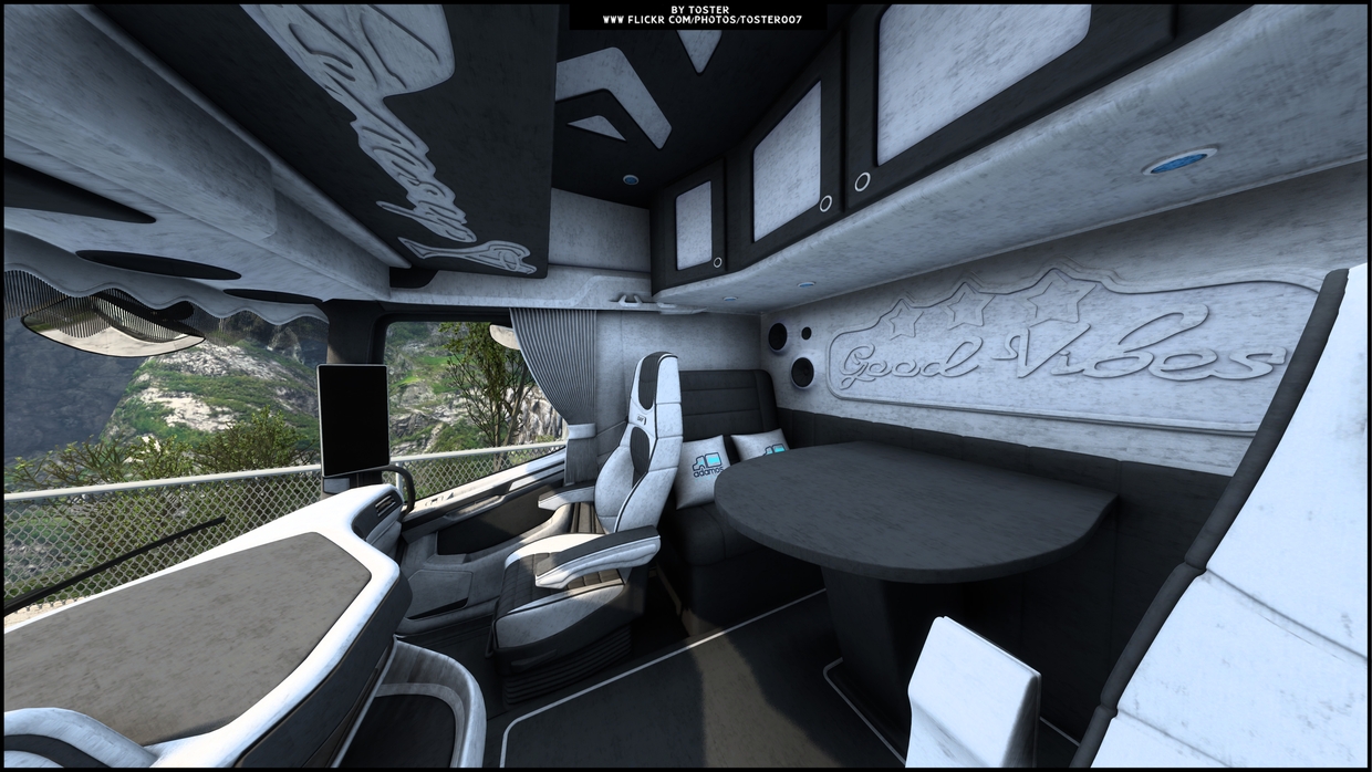 Interior DAF XG+ Good Vibes ETS 2 #12 - TosteR007 Custom