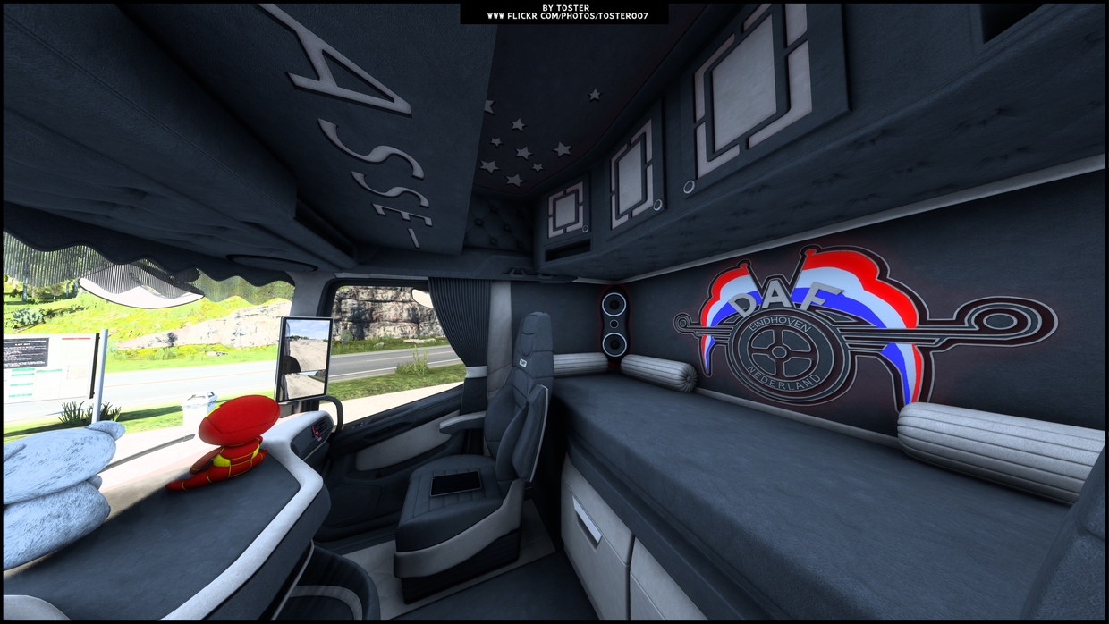 Interior DAF XG+ BEST ETS 2 #8 - TosteR007 Custom