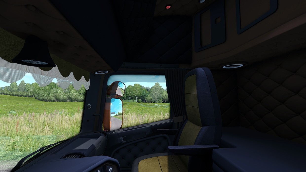 Scania RJL Custom Holland / Danish / Orange Interior E - TosteR007 Custom