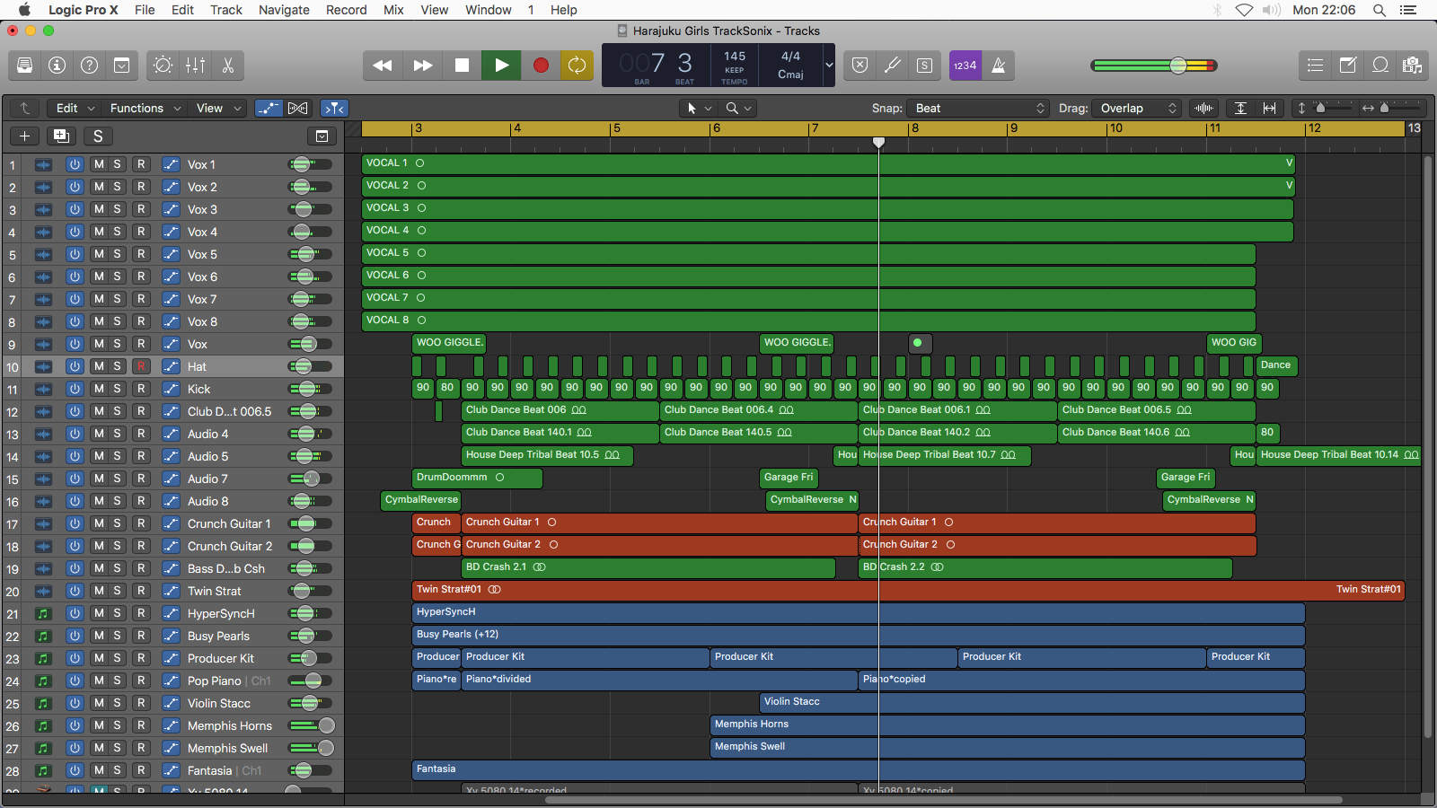 Logic Pro X Template Download 🎵 PRAYER FOR PEACE 🎵 Sen - Logic Pro ...