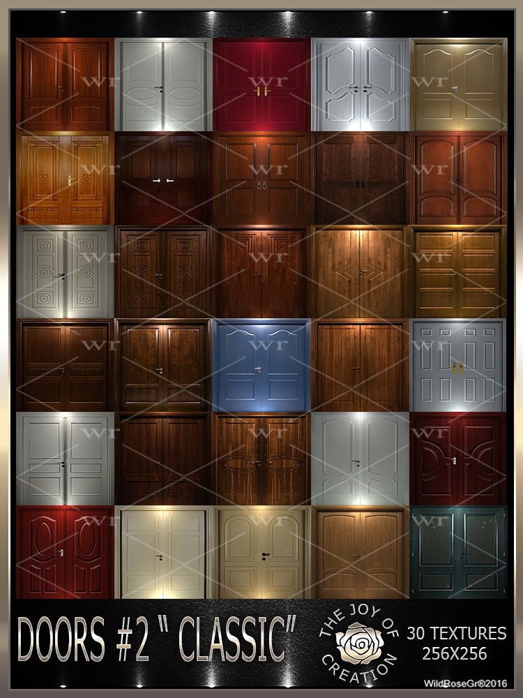 ~DOORS #2 " CLASSIC " TEXTURE PACK ~ - WildRoseGr