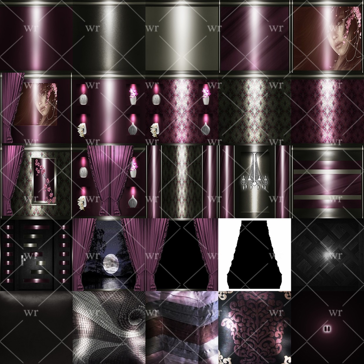 ~ 1000 & 1 NIGHTS IMVU TEXTURE PACK ~ - WildRoseGr