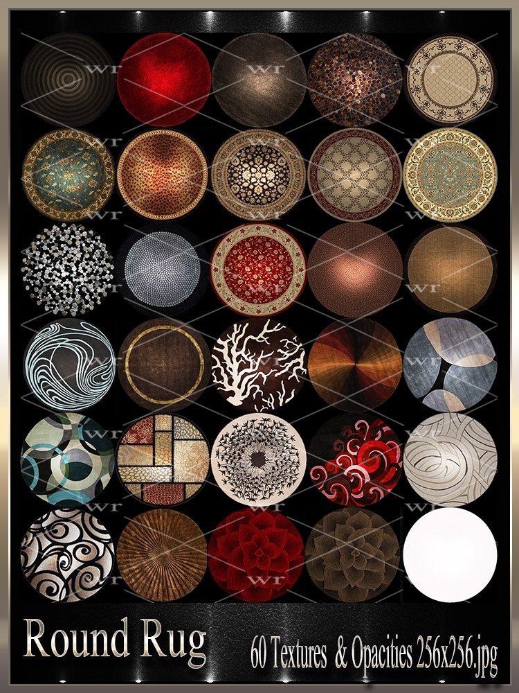~ROUND RUG TEXTURE PACK~ - WildRoseGr