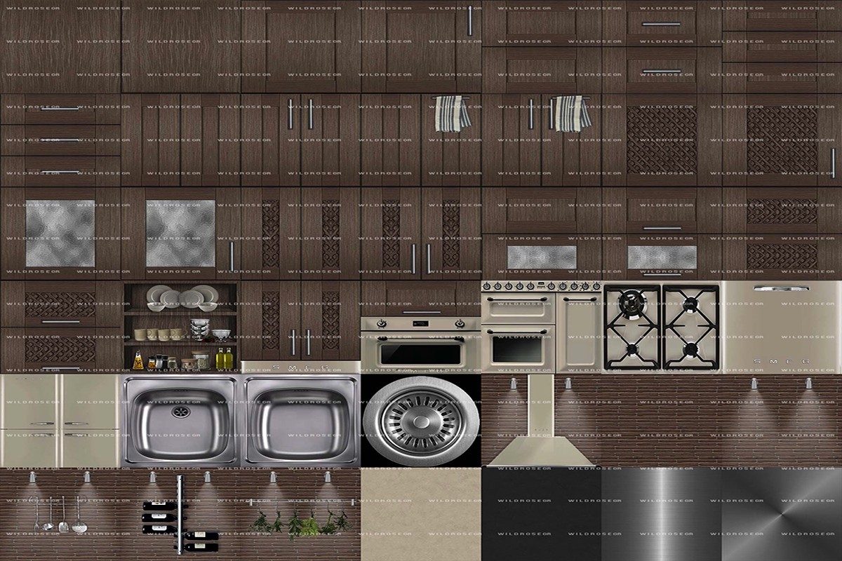 KITCHEN TEXTURES #4 - WildRoseGr