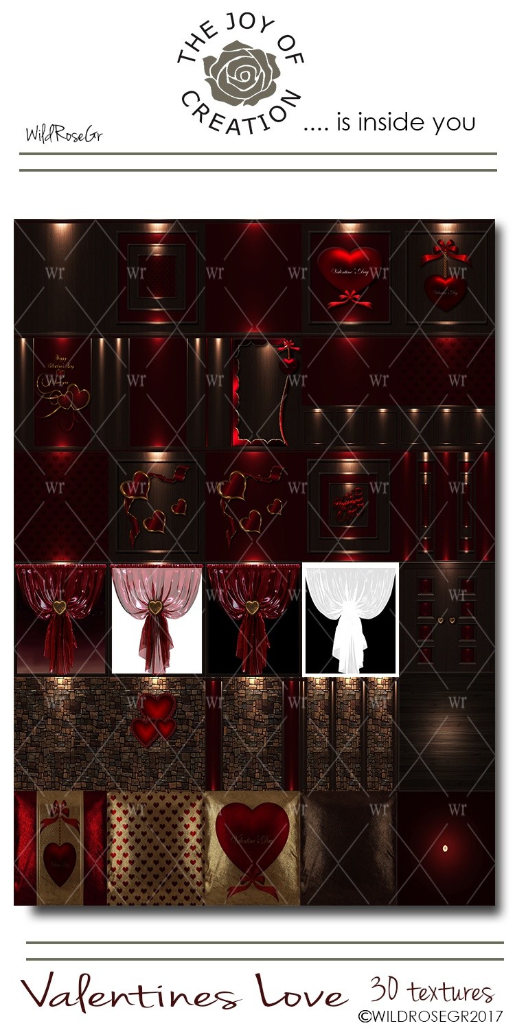 ~ WINDOWS & FABRICS #1 + #2 IMVU TEXTURE PACK ~ - WildRoseGr