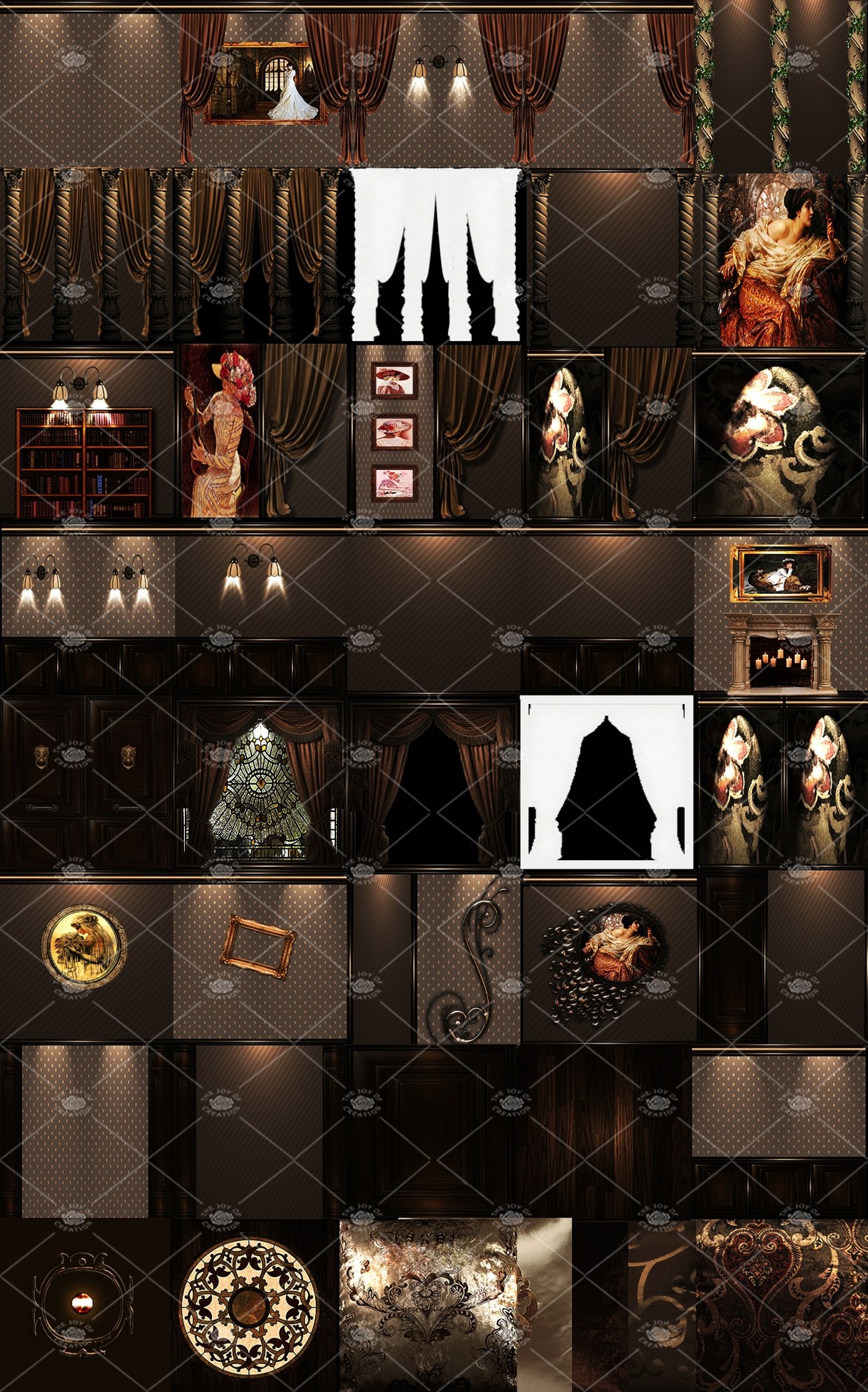 ~ BLINDS CURTAINS IMVU TEXTURE PACK ~ - WildRoseGr