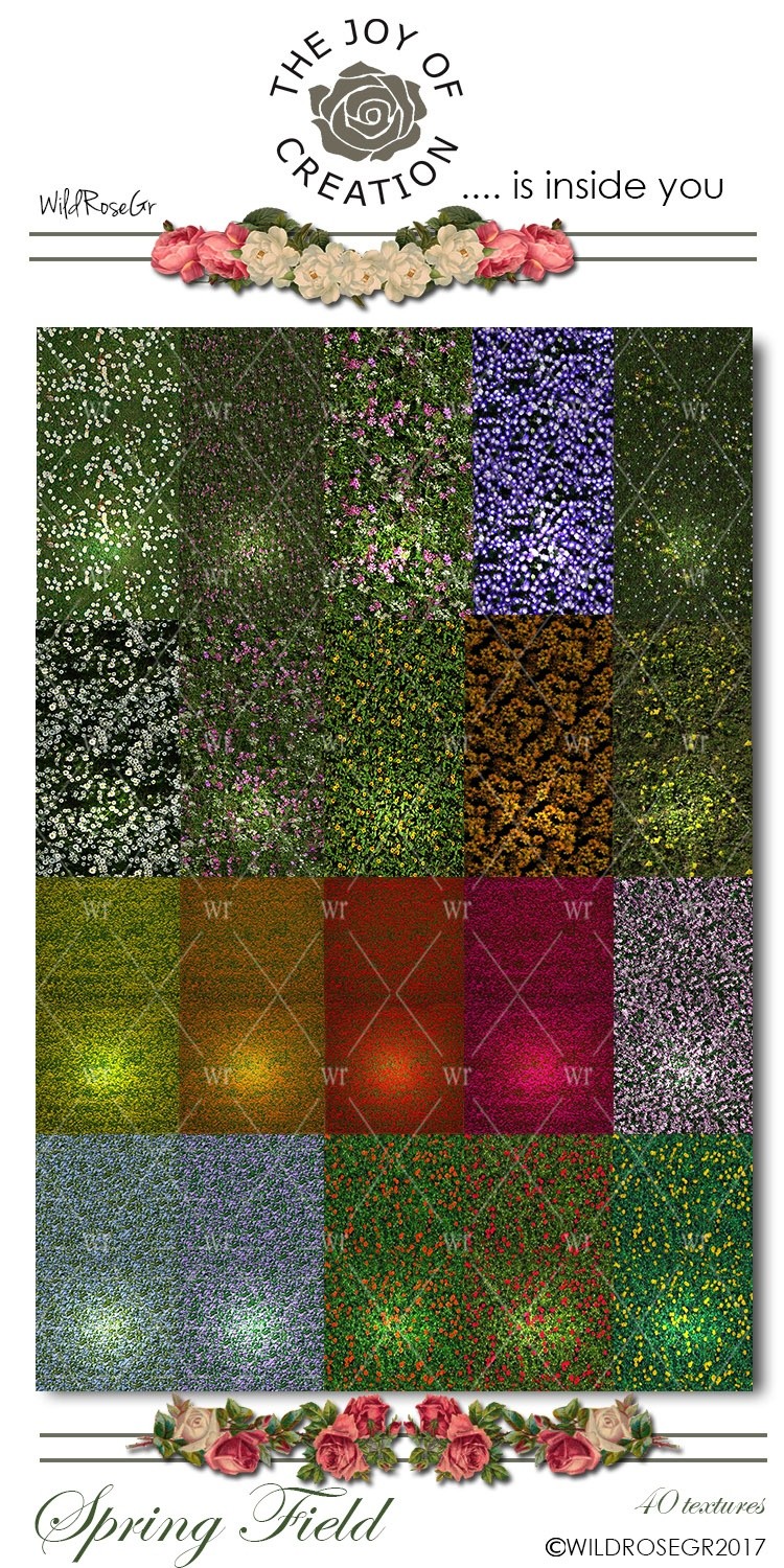 GLASS TEXTURES WITH OPACITY - WildRoseGr