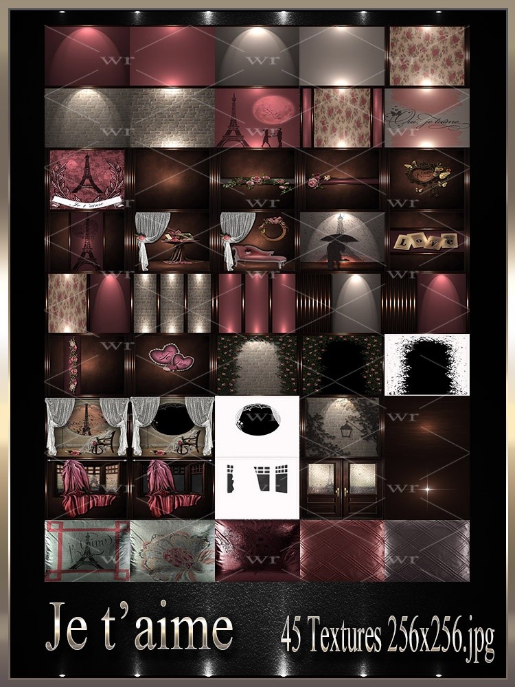 ~ Je T' aime IMVU TEXTURE PACK ~ - WildRoseGr