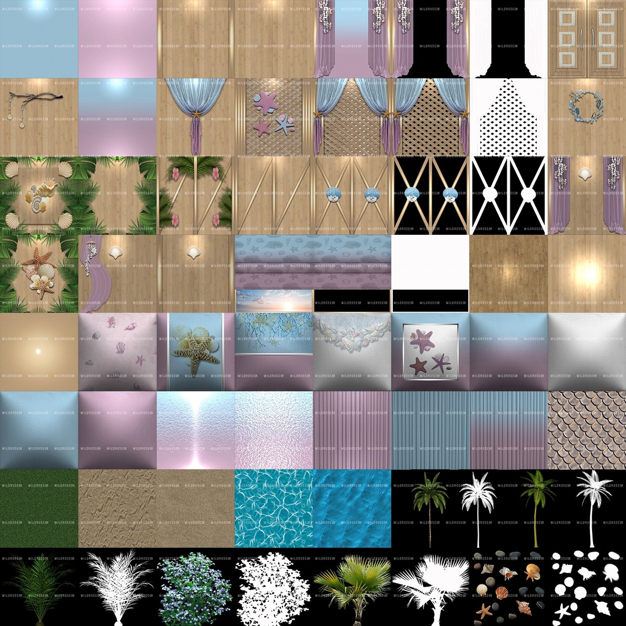 ~ WOODEN WALLS#2 TEXTURE PACK ~ - WildRoseGr