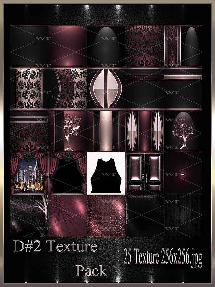 ~ D#2 IMVU TEXTURE PACK~ - WildRoseGr