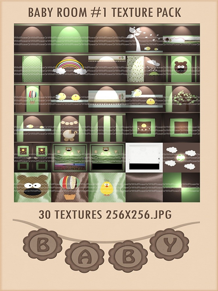 ~ BABY ROOM IMVU TEXTURE PACK ~ - WildRoseGr