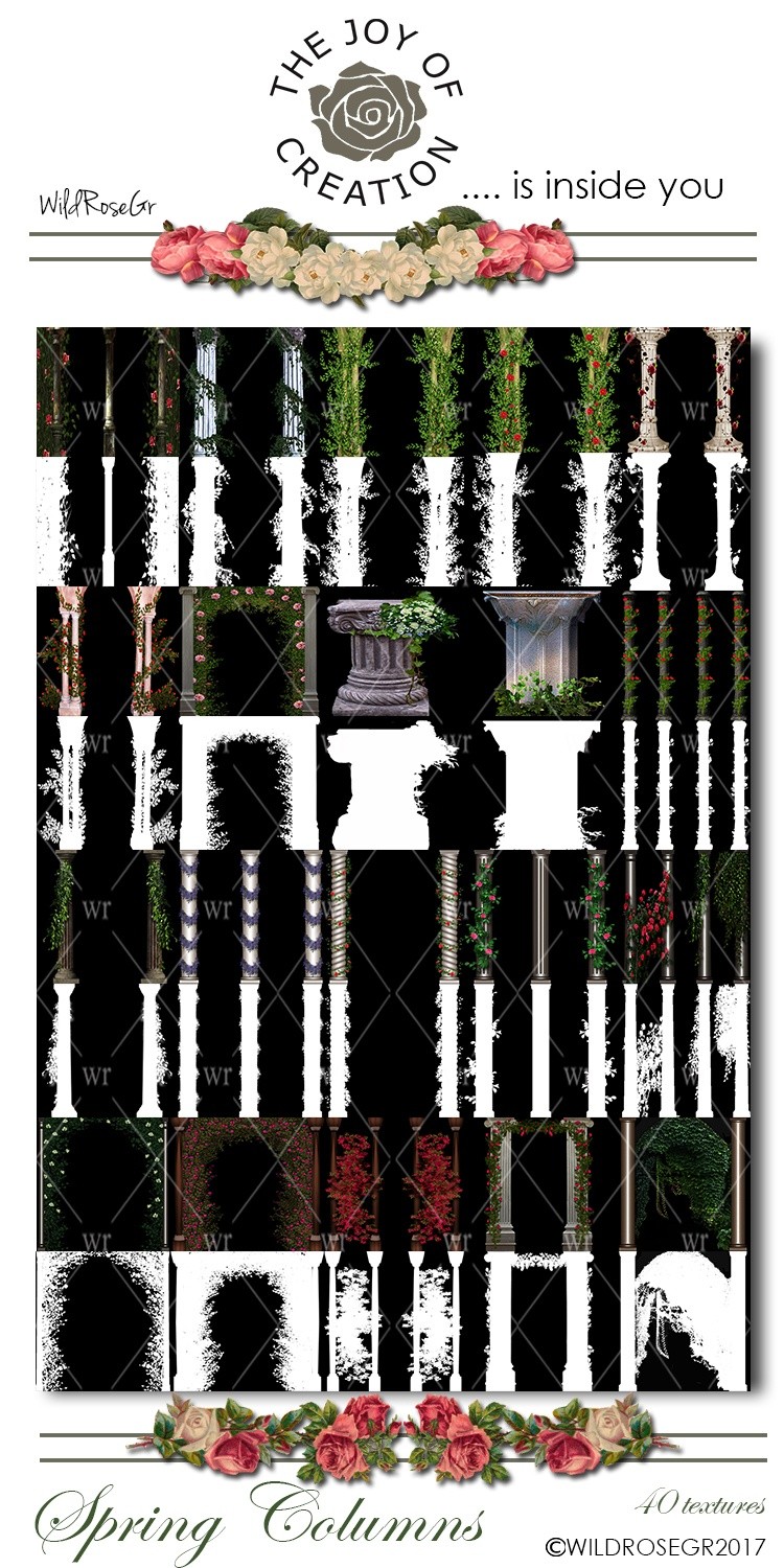 SPRING COLUMNS - WildRoseGr
