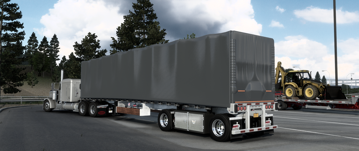 Flatbed Benson - Mod American Truck Simulador - Brian Modmaker