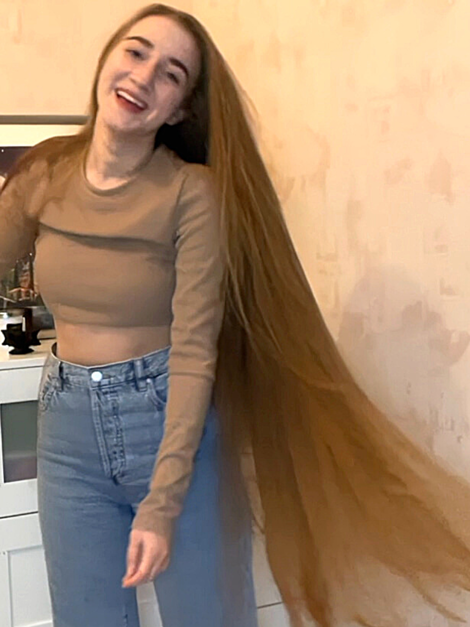 VIDEO - Extreme hair drying - RealRapunzels