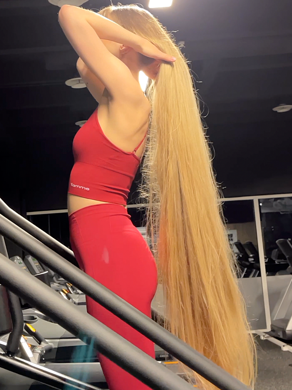 VIDEO - Rapunzel's cardio workout - RealRapunzels
