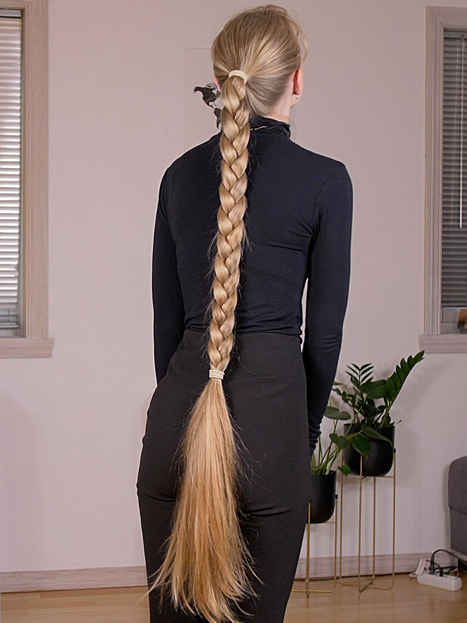 VIDEO - The big braid and ponytail - RealRapunzels