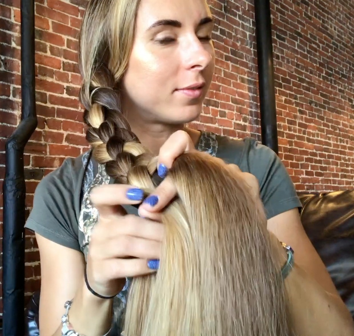 VIDEO - 4 strand braid - RealRapunzels