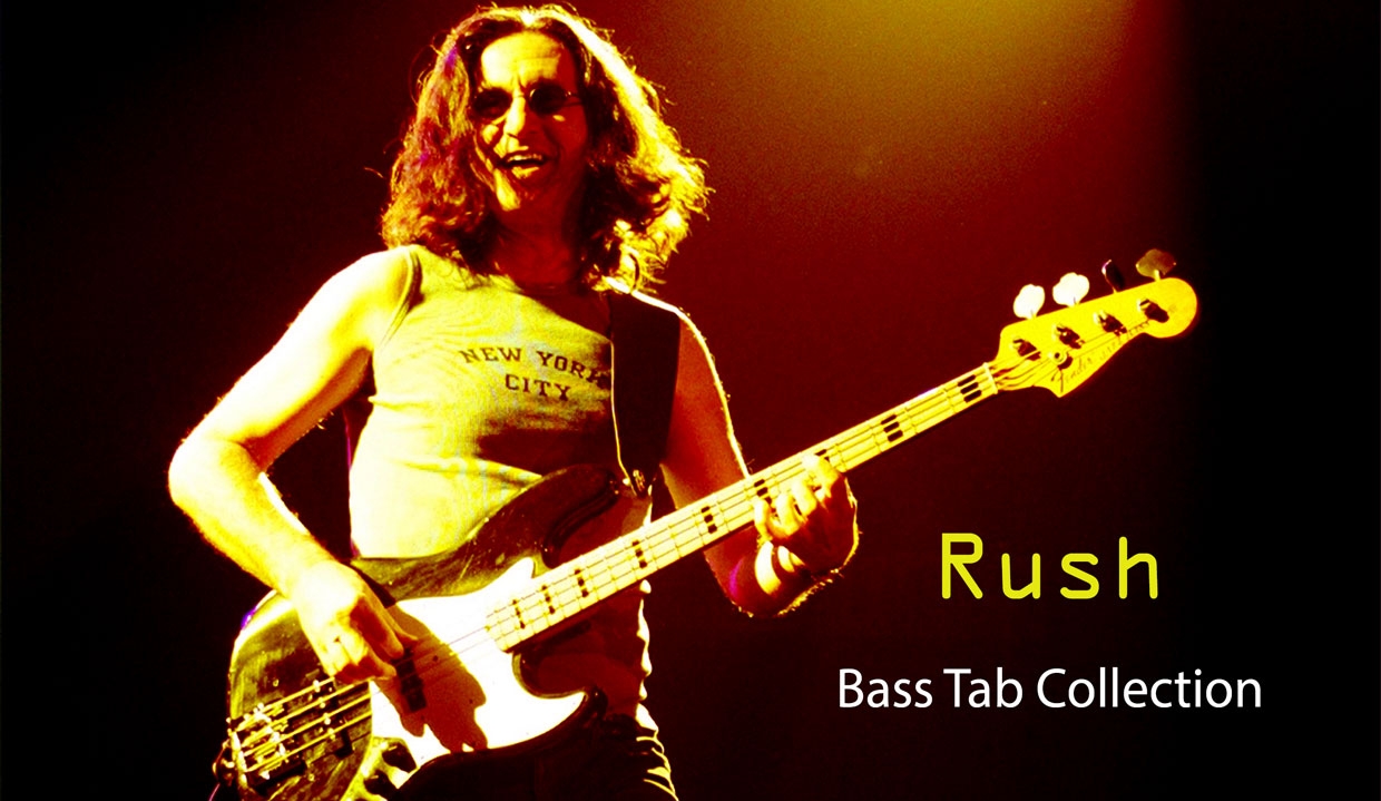 Rush Bass Tab Collection - Bass Tabs by Jason