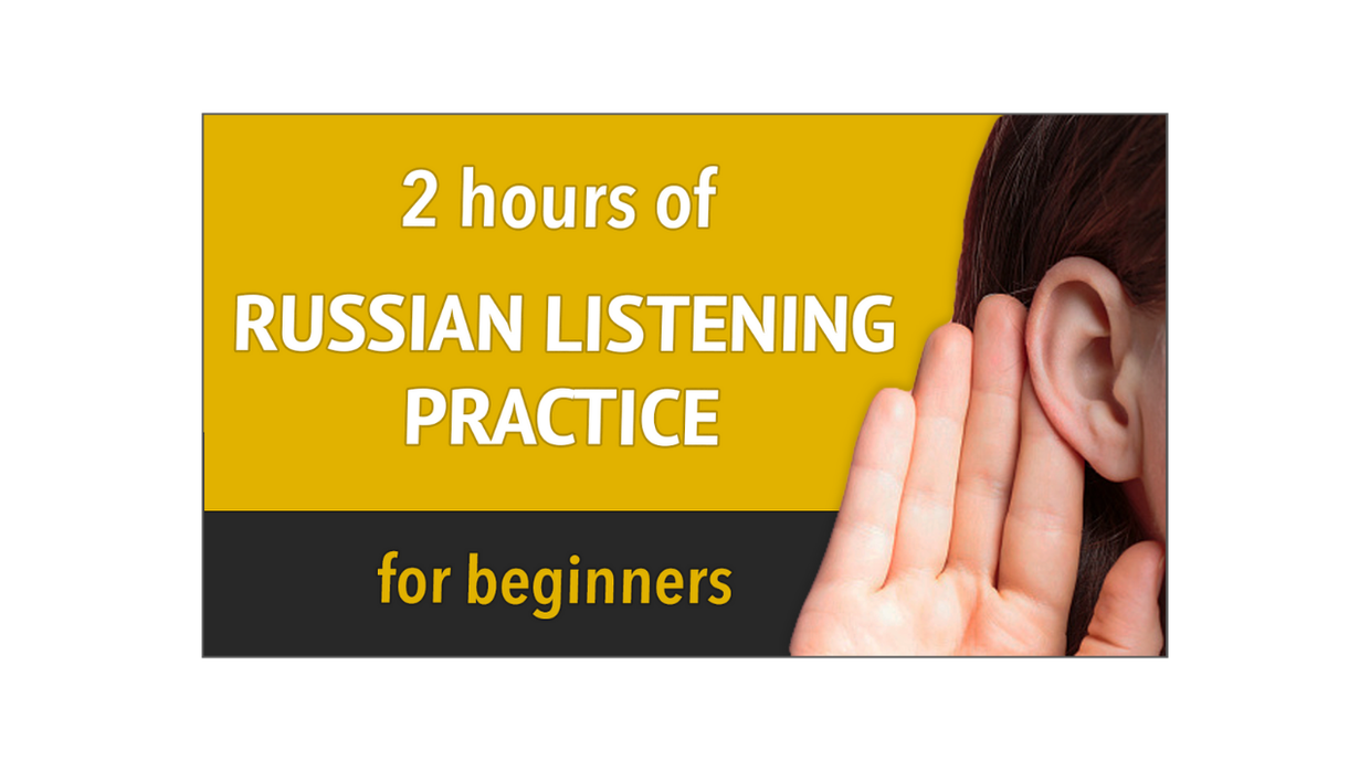 2 Hours of Russian Listening Practice for Beginners // Basic Phrases ...