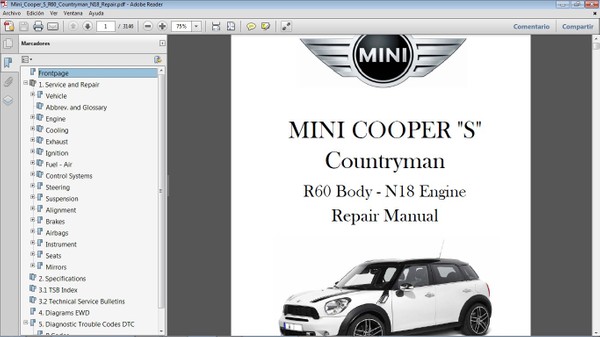 MINI COOPER R56 N12 2007-2010 Manual de Taller - Works - Car.Repair.Manuals