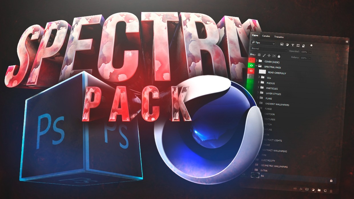 SpectralPack | THE BIGGEST FREE GFX PACK (ANDROID + PC - Diseño Grafico ...