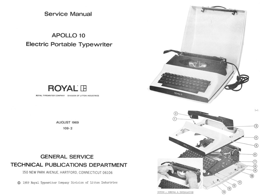 1969 to 1971 Royal Apollo and Award 1200 and Sears Ele - TWDB Operation: OOPRAP