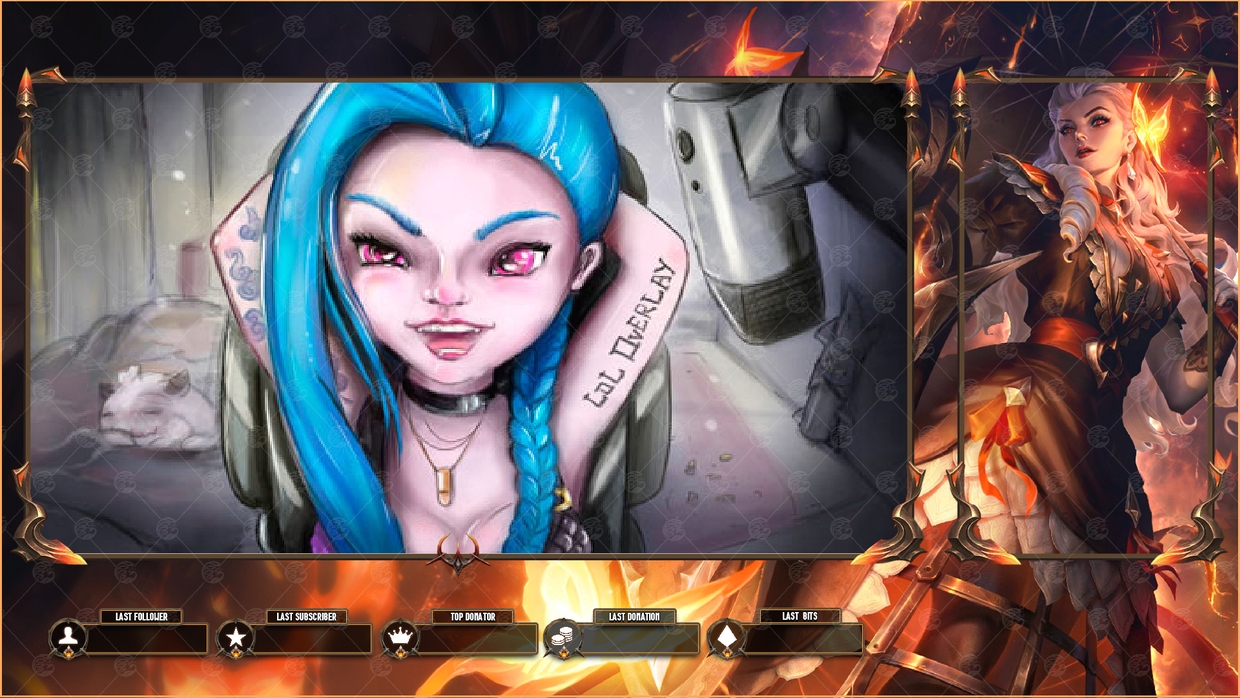 Leona Overlay - LoLoverlay