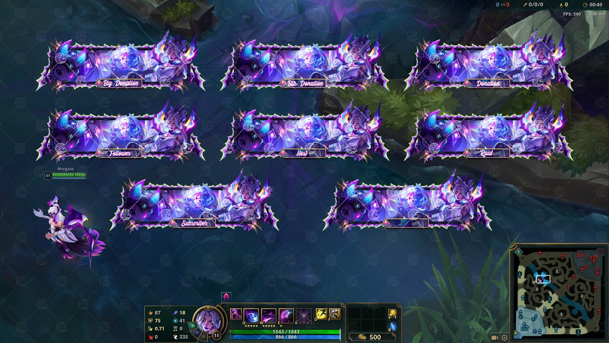 STAR NEMESIS MORGANA - TWITCH ALERTS - LoLoverlay