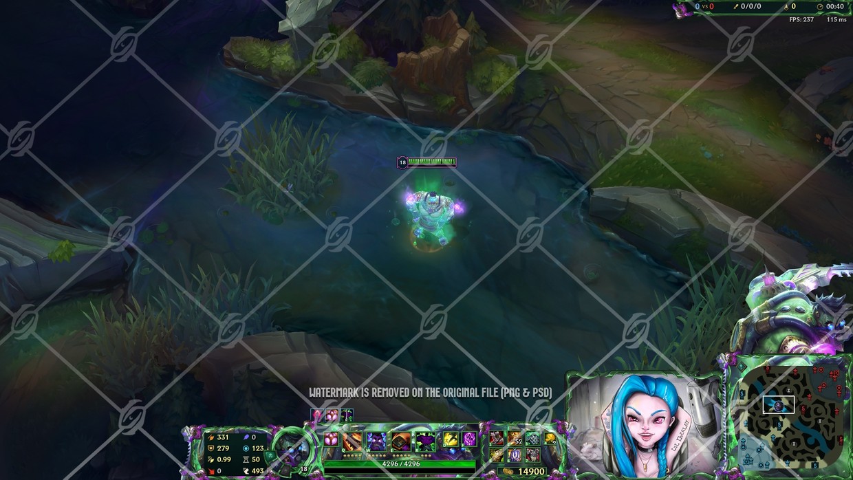 TOXIC MUNDO - IN GAME OVERLAY - LoLoverlay